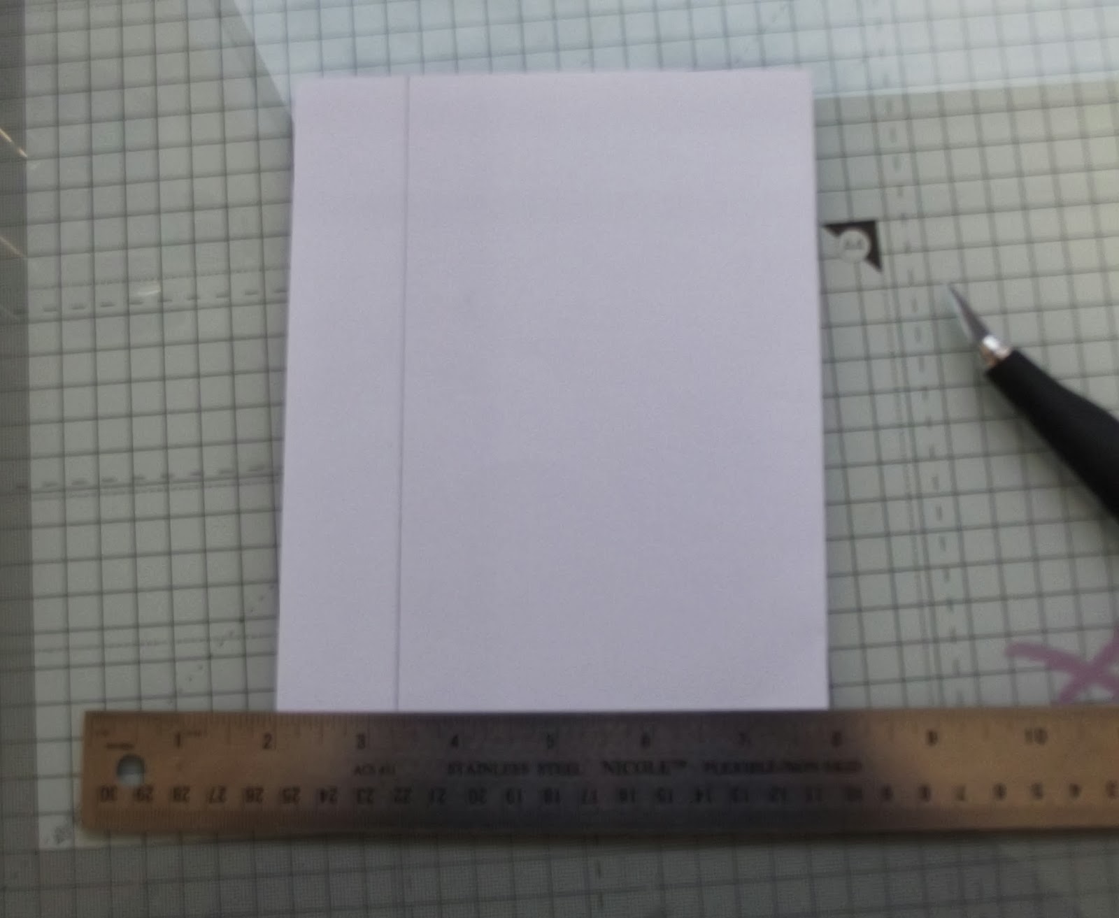 Night Owl Designs: The Very Lazy Front Panel Card Tutorial