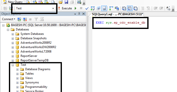 Microsoft Business Intelligence: Change data capture (CDC) in sql server