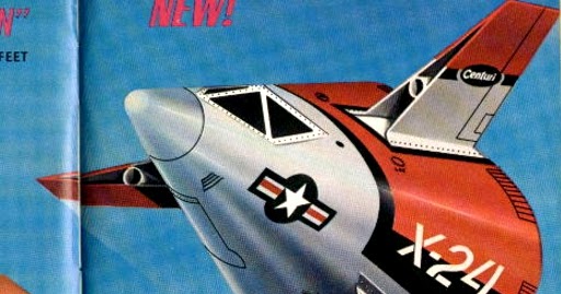 Model Rocket Building: Centuri X-24 Bug Background