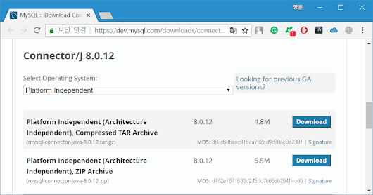 케세라세라: mysql-connector-java 8 버그