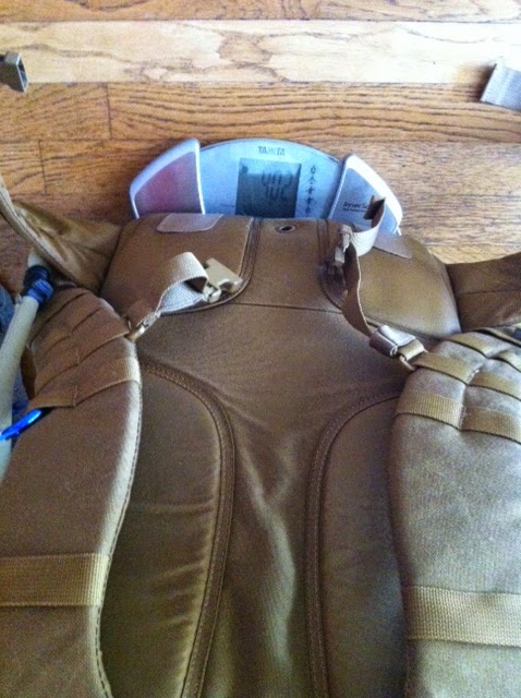 40 lb Ruck Walk. Weight goal achieved.