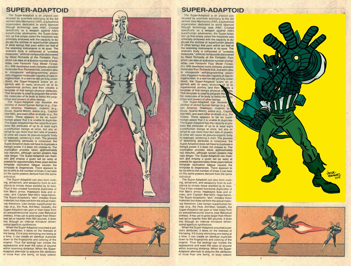 The Official Handbook to the Marvel Universe - REDUX Edition: SUPER ...