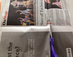 Purple Hues and Me: Recycled Newspaper Bowl With Lid DIY