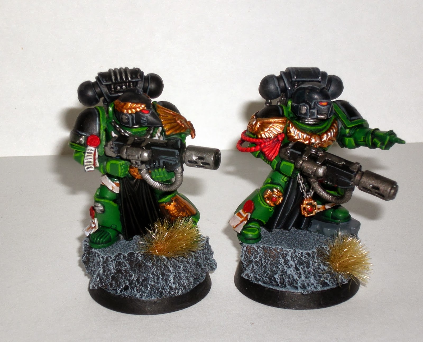 A Bunch of Tactical Whatevers: SALAMANDERS : COMMAND SQUAD