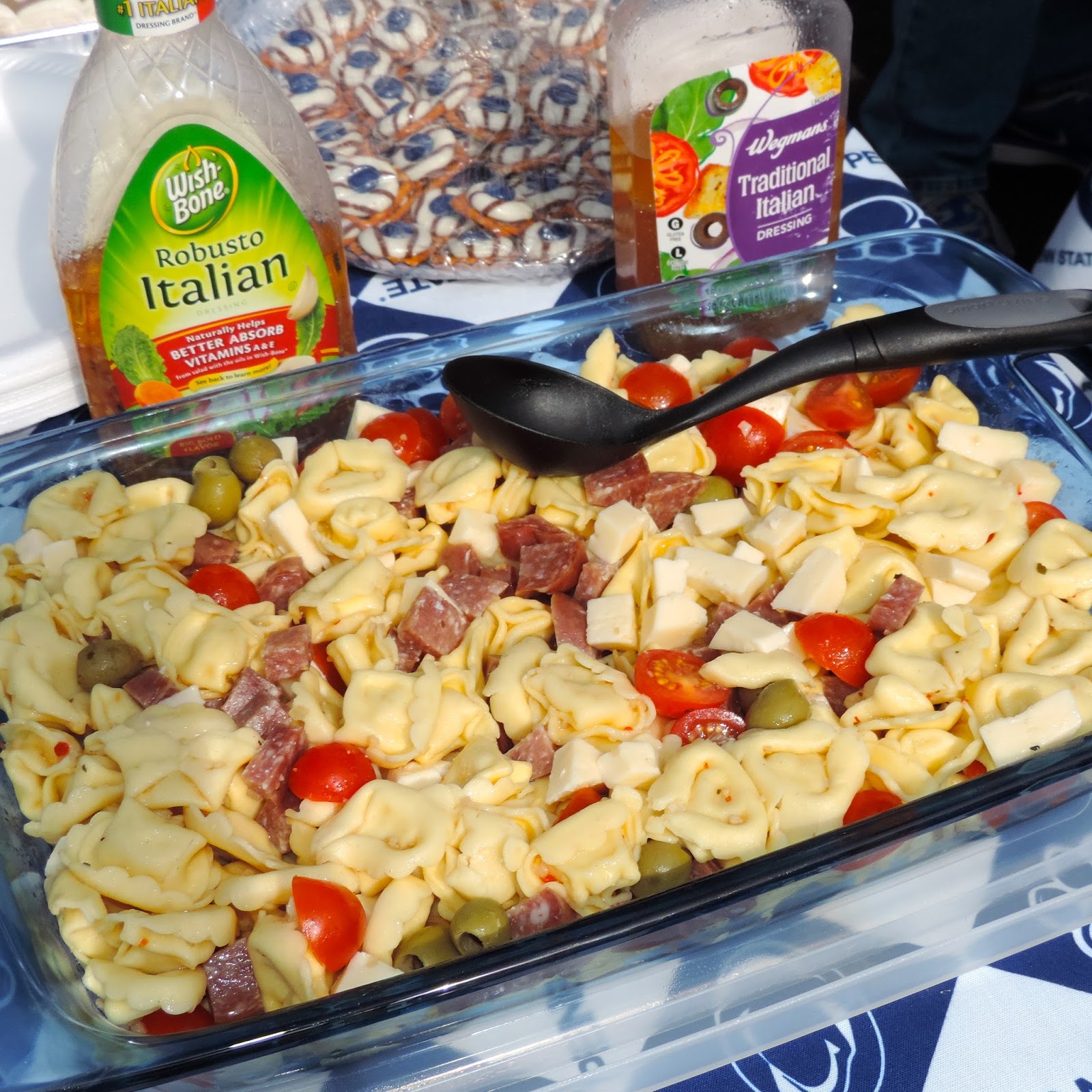 Christina Lea Loves : Tailgate Treats: Tortellini Pasta Salad