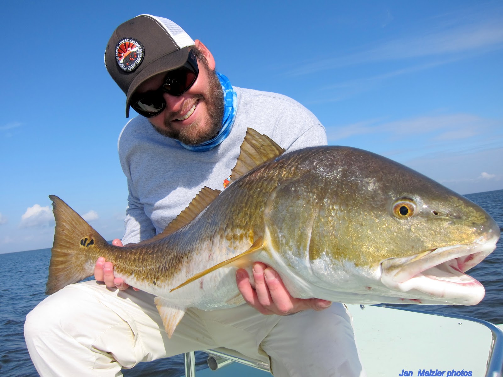 flatsfishingonline: Big redfish Images by Jan Mazler and Doug Henderson