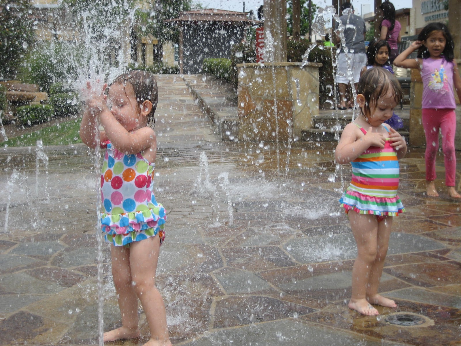 The Culbertson Crew: Galleria Splash Pad