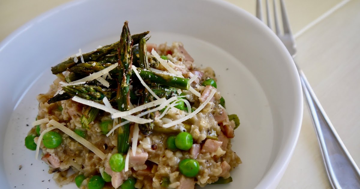 Eighty Twenty: 80--- Spring Steel Cut Oat Risotto