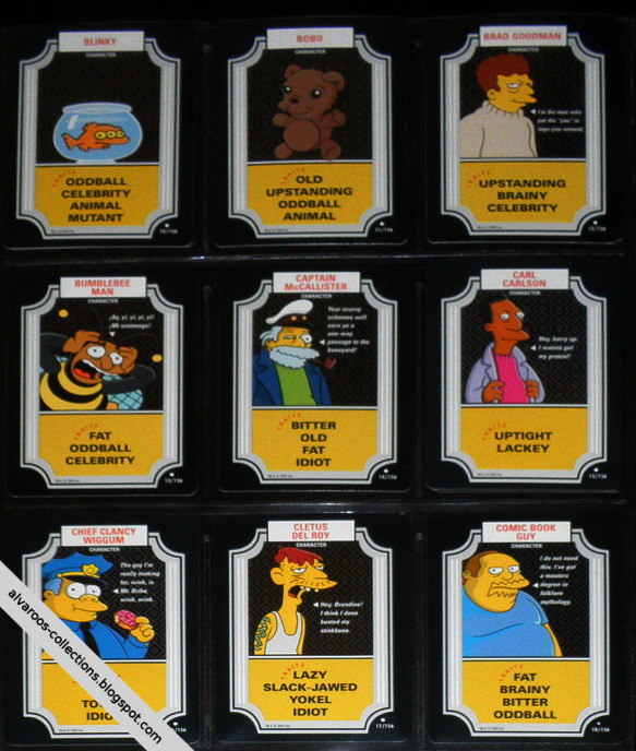 The Simpsons TCG: I've got them (almost) all! #1 | Alvaroo's ...