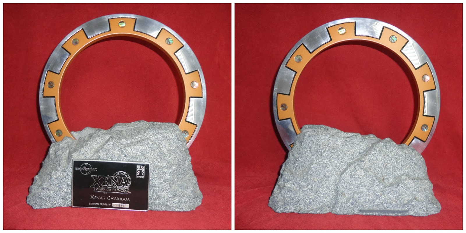 Xena Prop Treasures: Comparisons: The Original Chakram (I of IV)