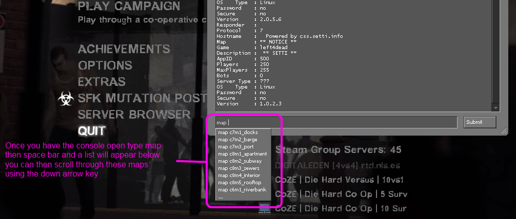 How To Host Games In L4D2 In Garena