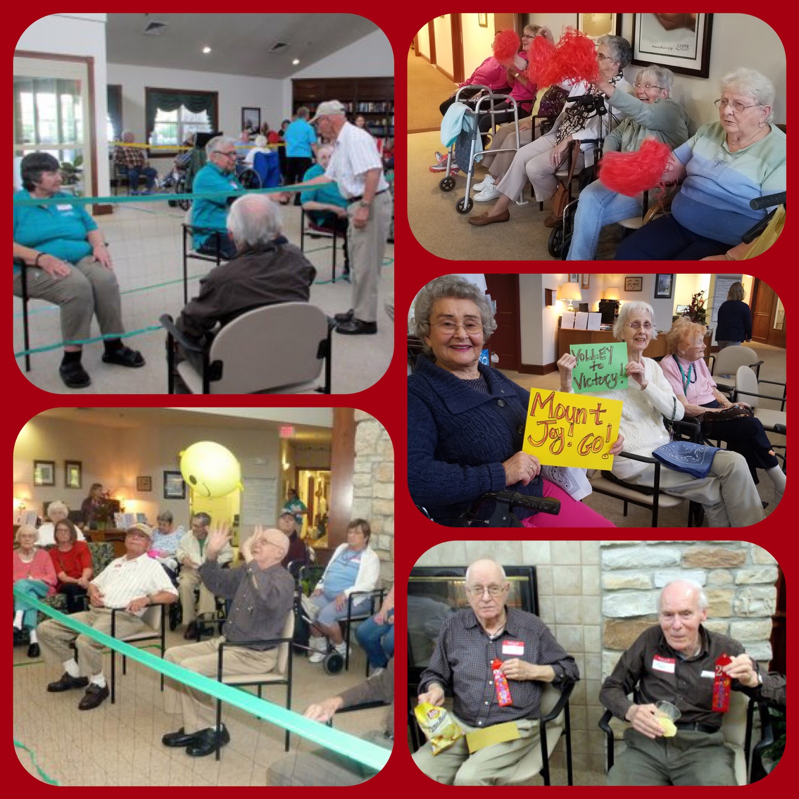 Juniper Village at Mount Joy: Balloon Volleyball Tournament