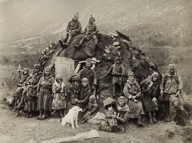 White Wolf : Rare, old photos of indigenous Sami people showcase their ...