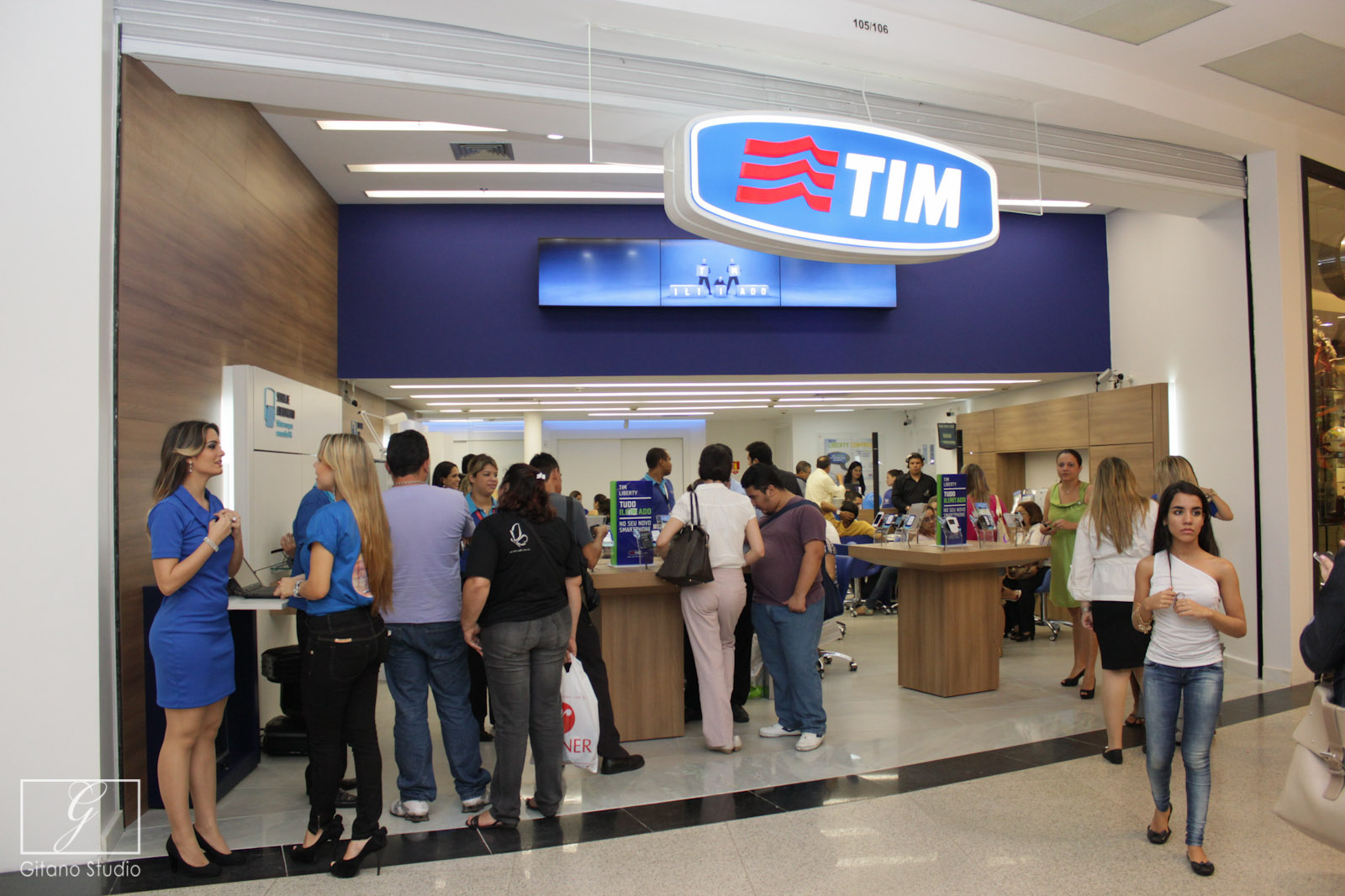 Gitano Studio: Inauguração da Loja da Tim