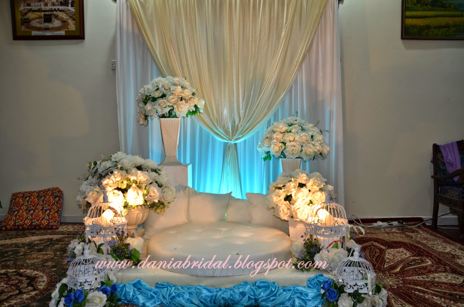 MINI PELAMIN TUNANG TEMA PUTIH ~ BUTIK PENGANTIN DANIA