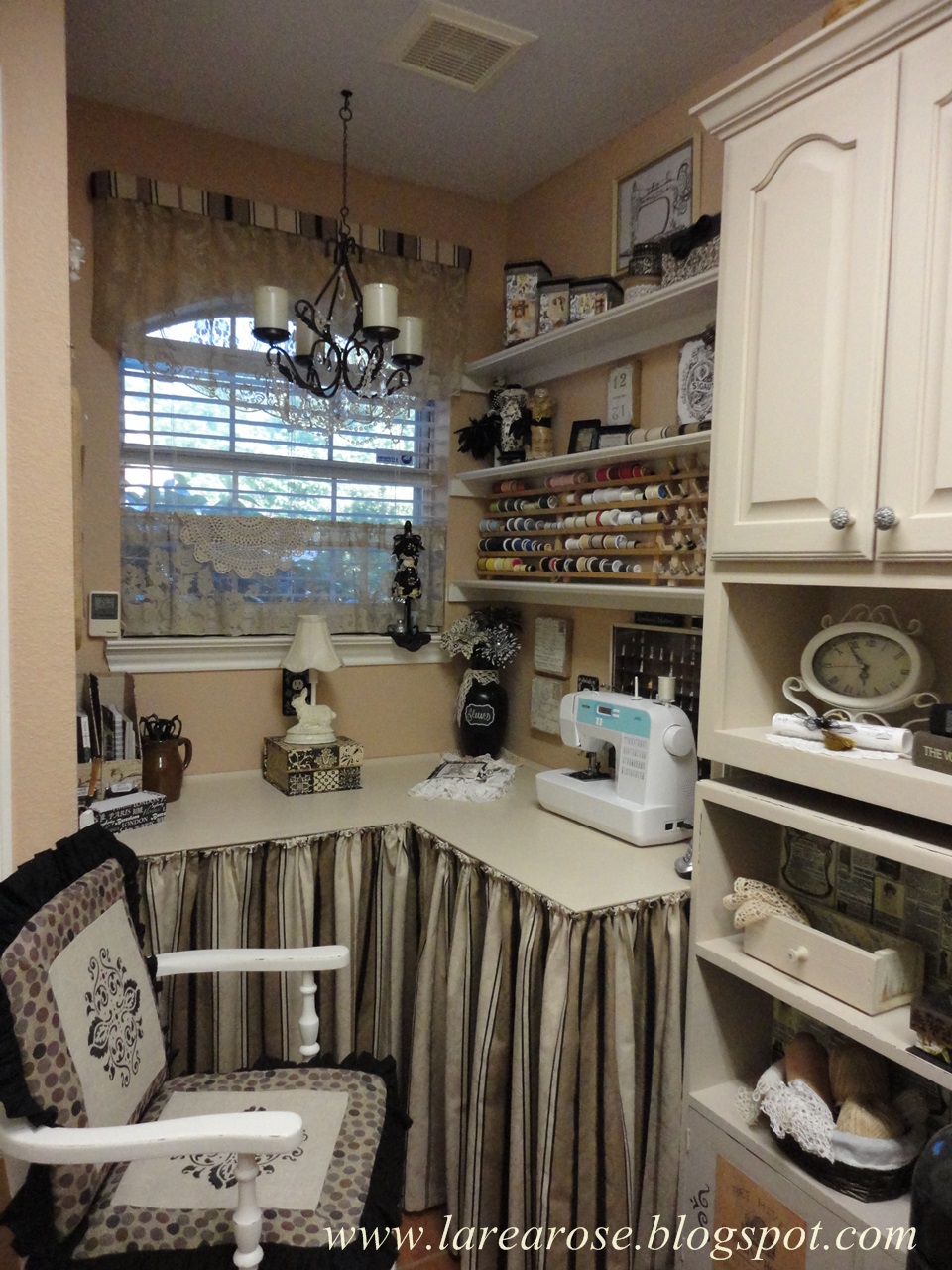 Laundry Sewing Room Makeover! - Rose Garden Market