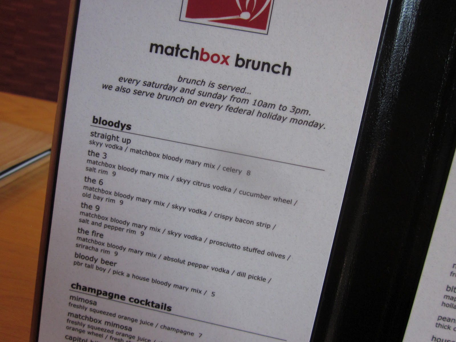 Capital Cooking with Lauren DeSantis: Matchbox Introduces New Brunch Items