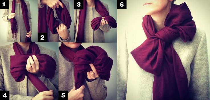 FORMAS DE USAR UNA BUFANDA : Maquillaje, Belleza y Moda para la Mujer