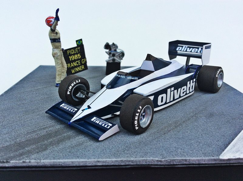 Fábrica de Pilotos: Nelson Piquet Brabham BT54 BMW turbo GP da França ...