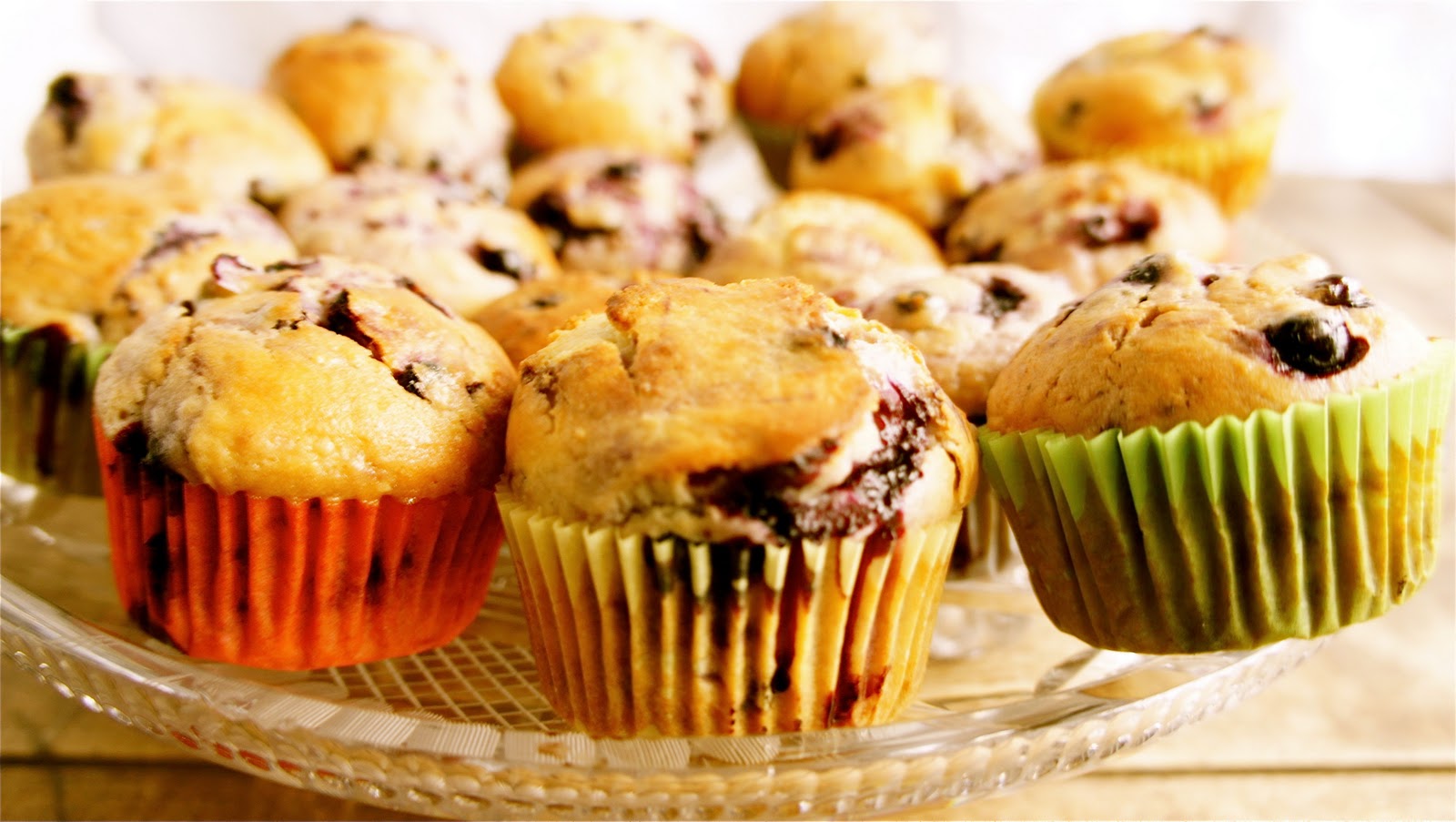 Silja, Food & Paris: Mustikamuffinid