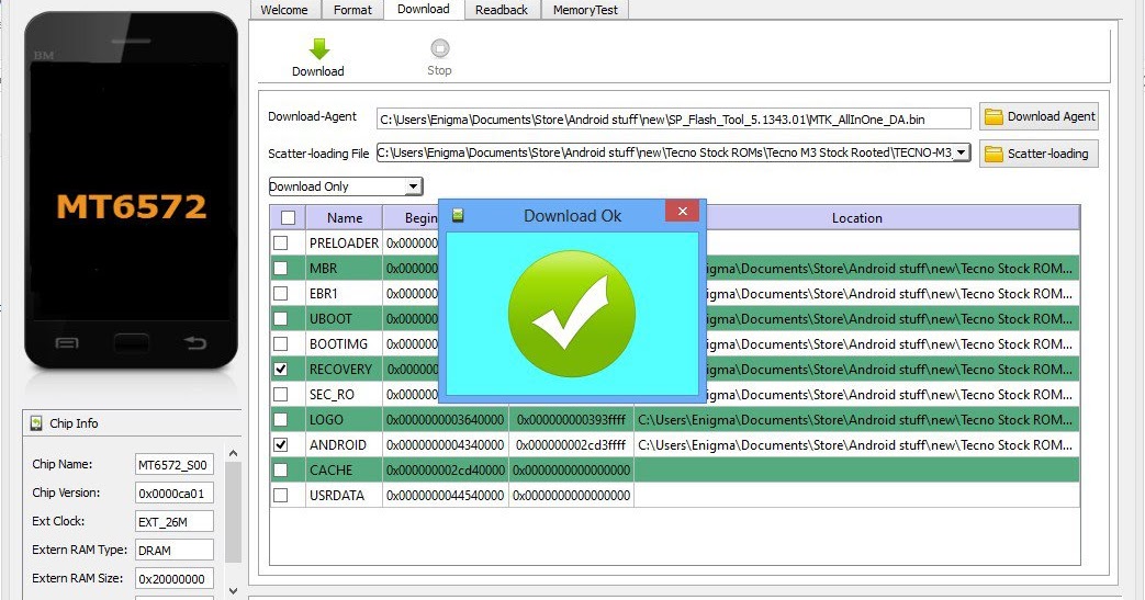 Sp Flash Tool Mt6572 Custom Rom - fasrland