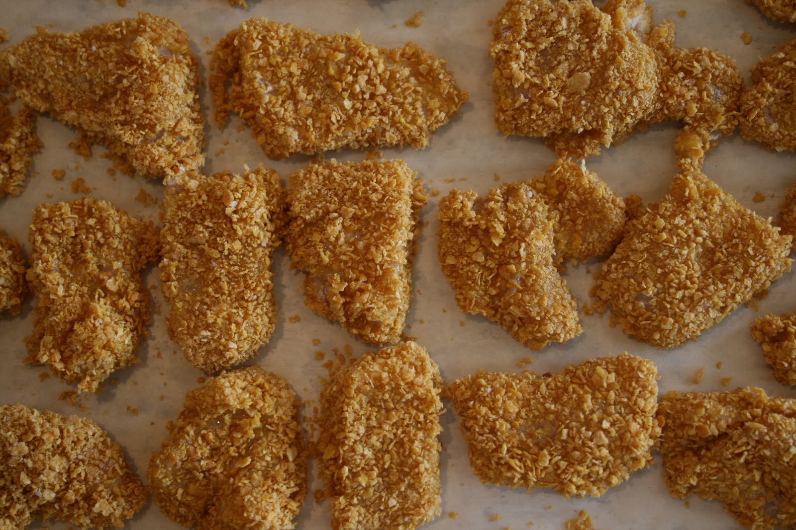 Experience the Wonderful.: chicken nugget factory.