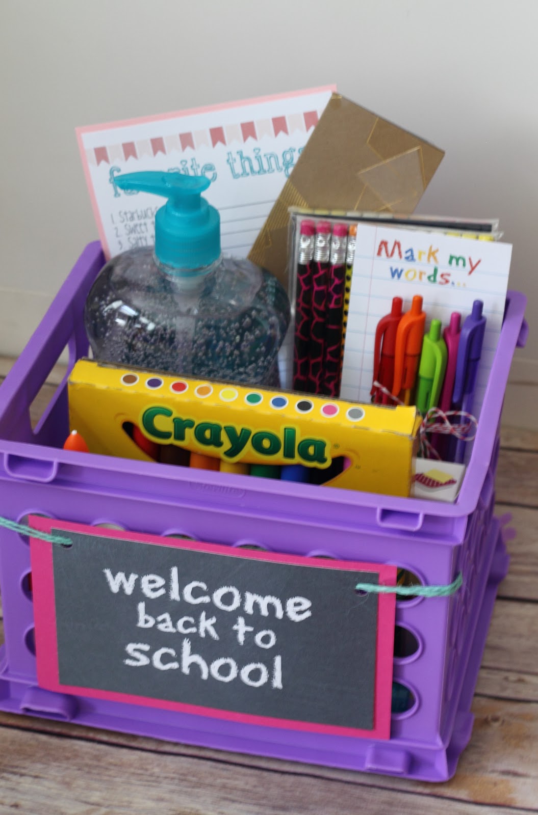 Welcome Home: Back to School Teacher Gift Ideas