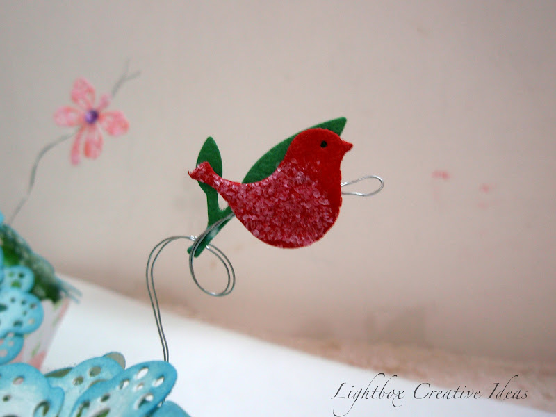 Lightbox creative Ideas: Sizzix post - Candy cup flower arrangement