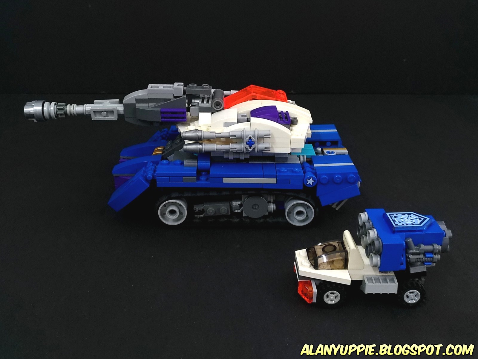 Alanyuppie's LEGO Transformers: LEGO Masterforce Overlord v2 ,Part 1 of ...