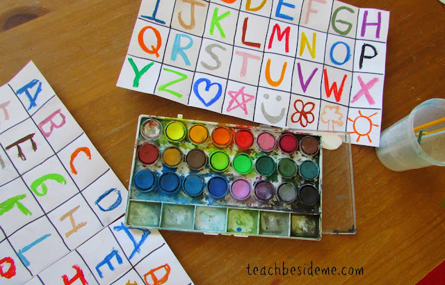 Alphabet Pop Art - Teach Beside Me