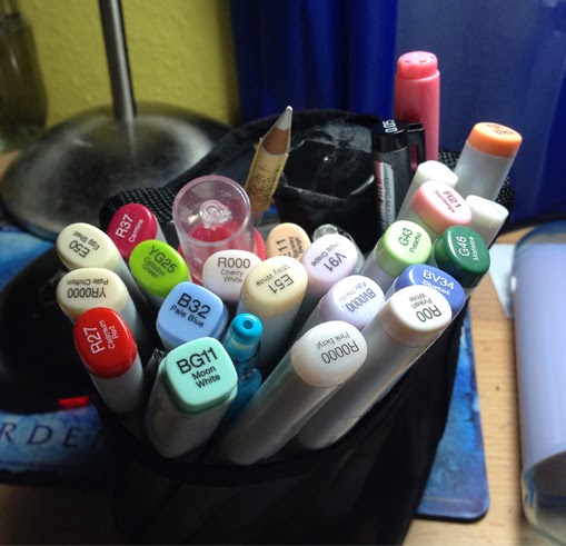 Copic Deutschland Blog: Candy Cane for Nikolaus