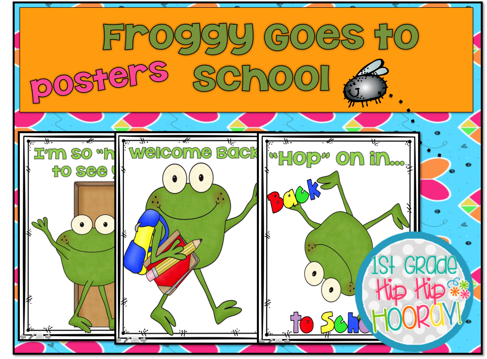 1st Grade Hip Hip Hooray!: Froggy Goes to School