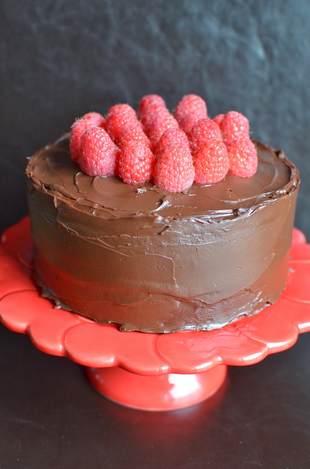 Playing with Flour: Chocolate raspberry layer cake