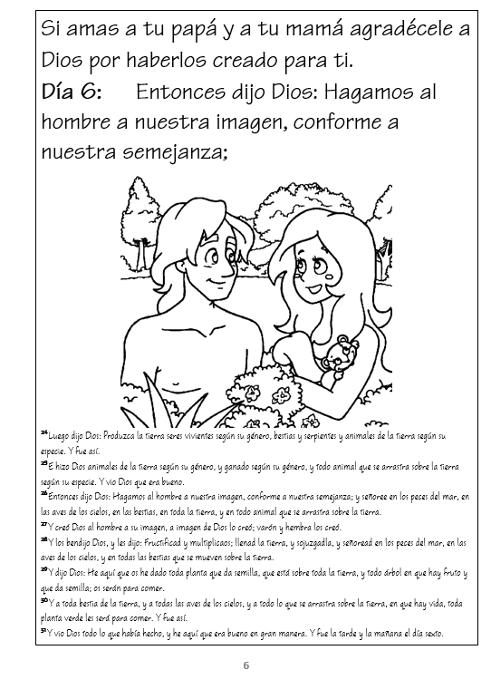 Contando La Creación (Génesis 1)