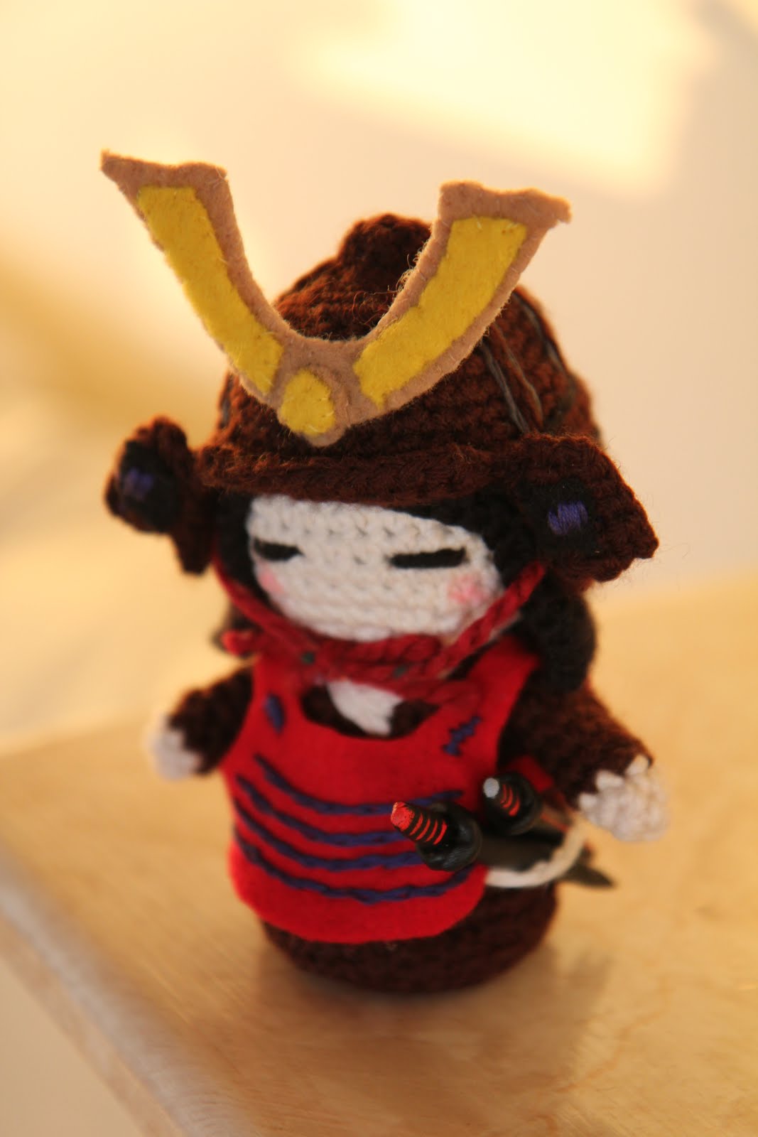 audstuffblog: Samurai-Amigurumi
