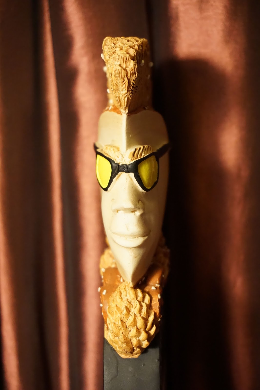 Tap Handle #529: Anheuser-Busch - Shock Top Twisted Pretzel Wheat