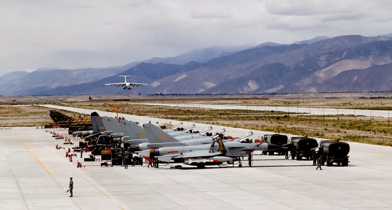 Chinese Air Force Base in Mountainous Region | Chinese Military Review
