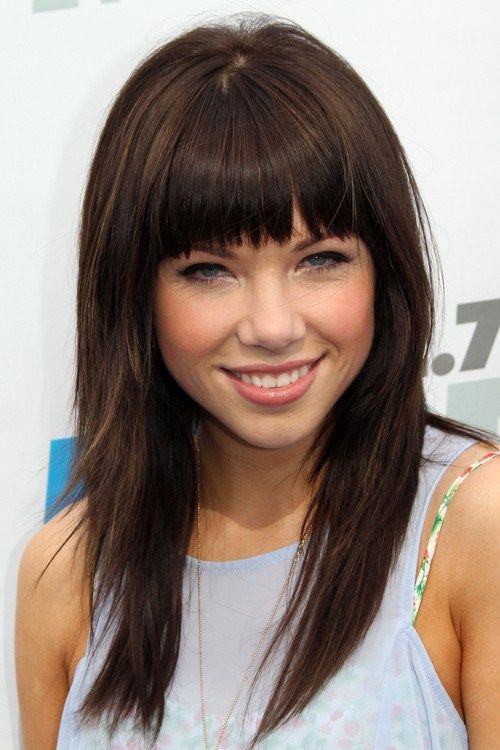 10 Super Ideas of Full Fringe Hairstyles Only for You - AzzFeed