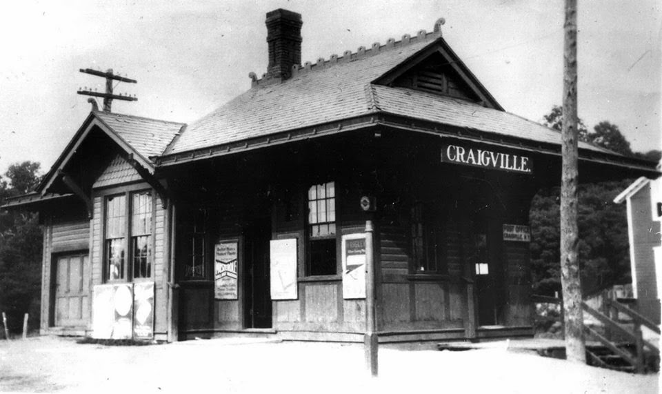 The Newburgh Branches of the Erie Railroad: Craigville NY Station