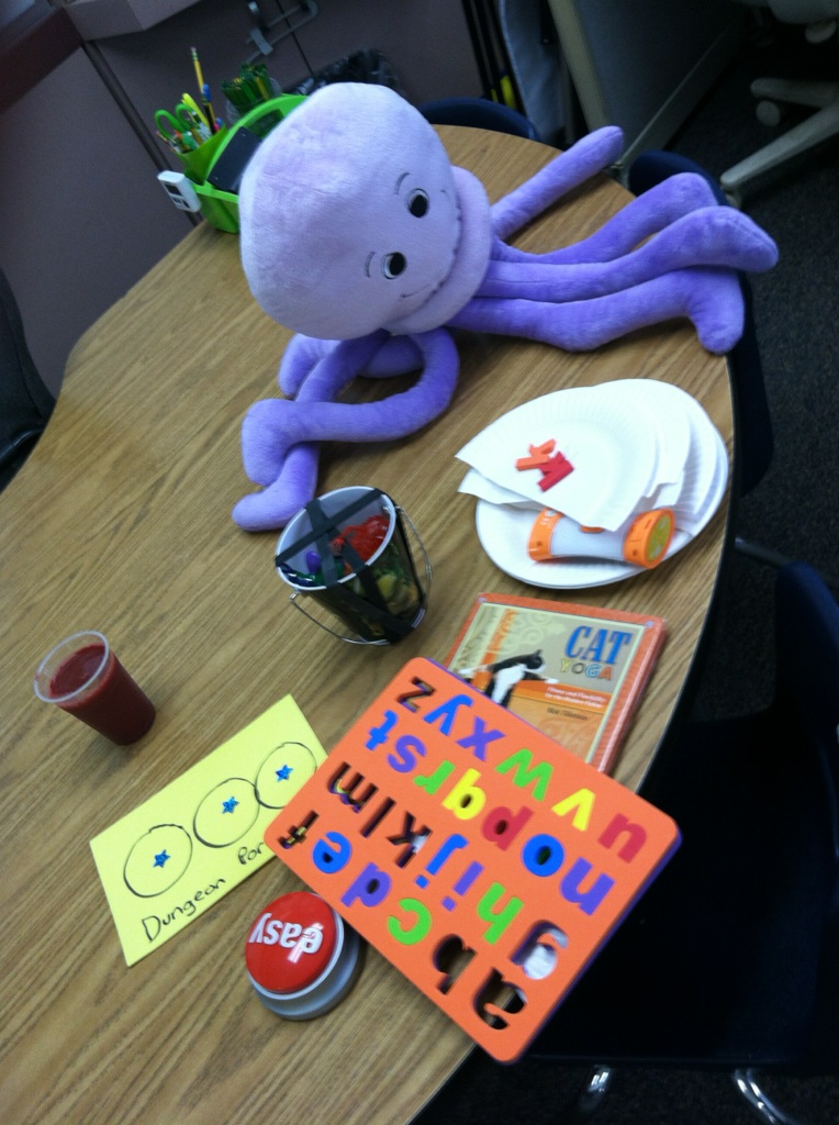 Evil Octopus OT Teamwork game in progress « Miss Awesomeness