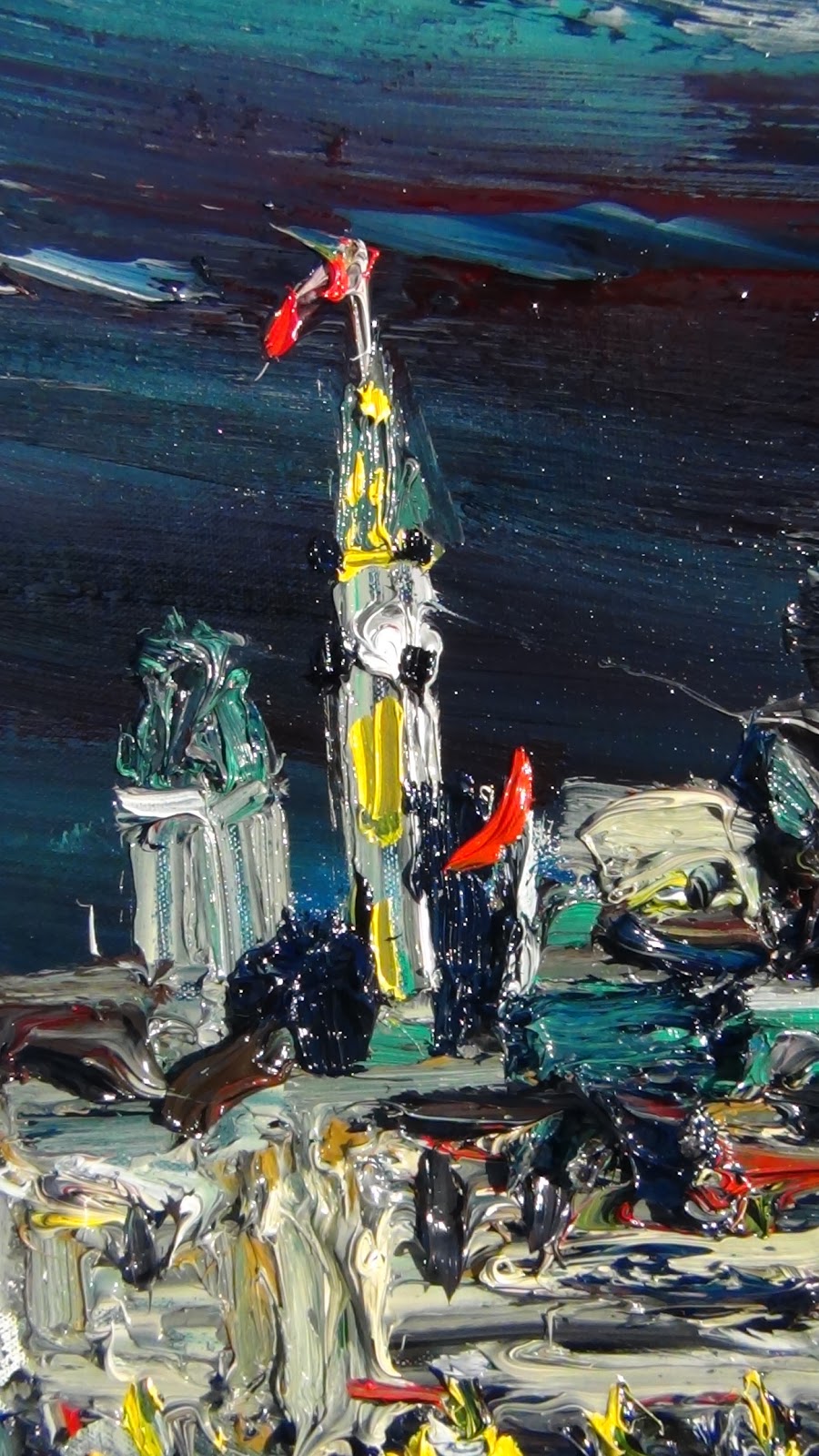 PATRICK JOHN MILLS GALLERY: March Painting Marathon - Day 15 (night ...