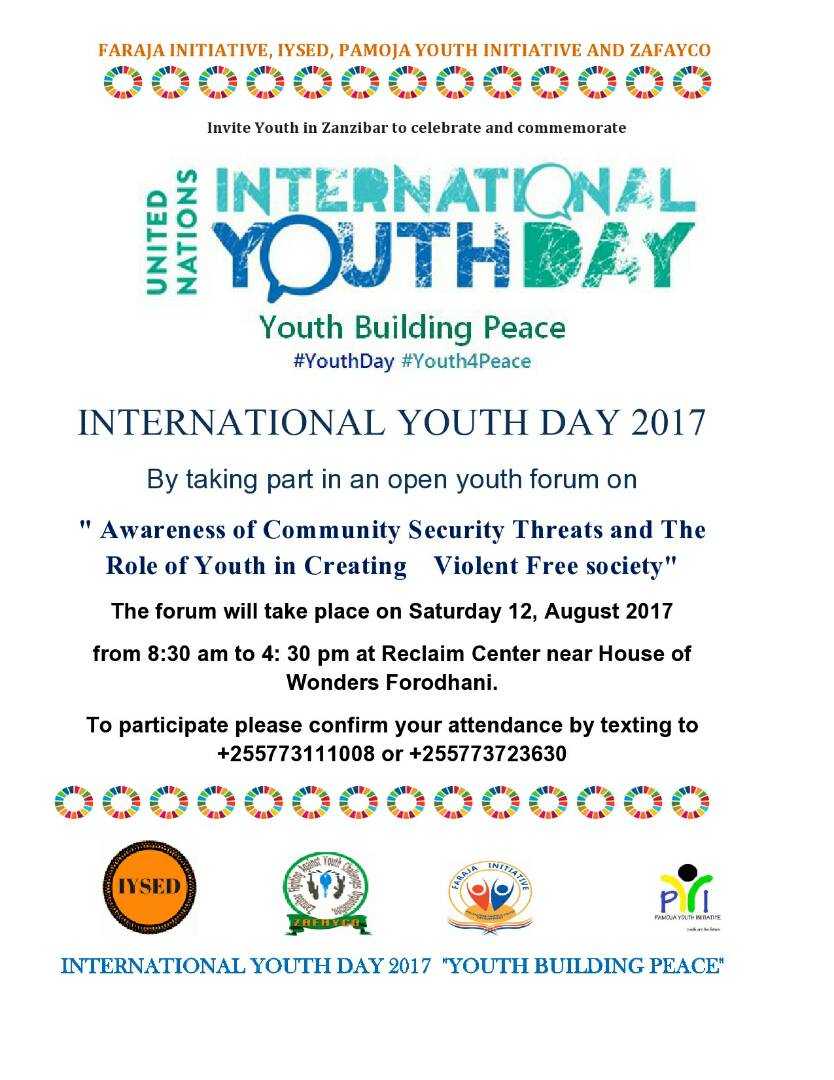 International Youth Day Celebration August 12 2017 Pamoja Youth Initiative international-youth-day-celebration-august-12-2017-pamoja-youth-initiative