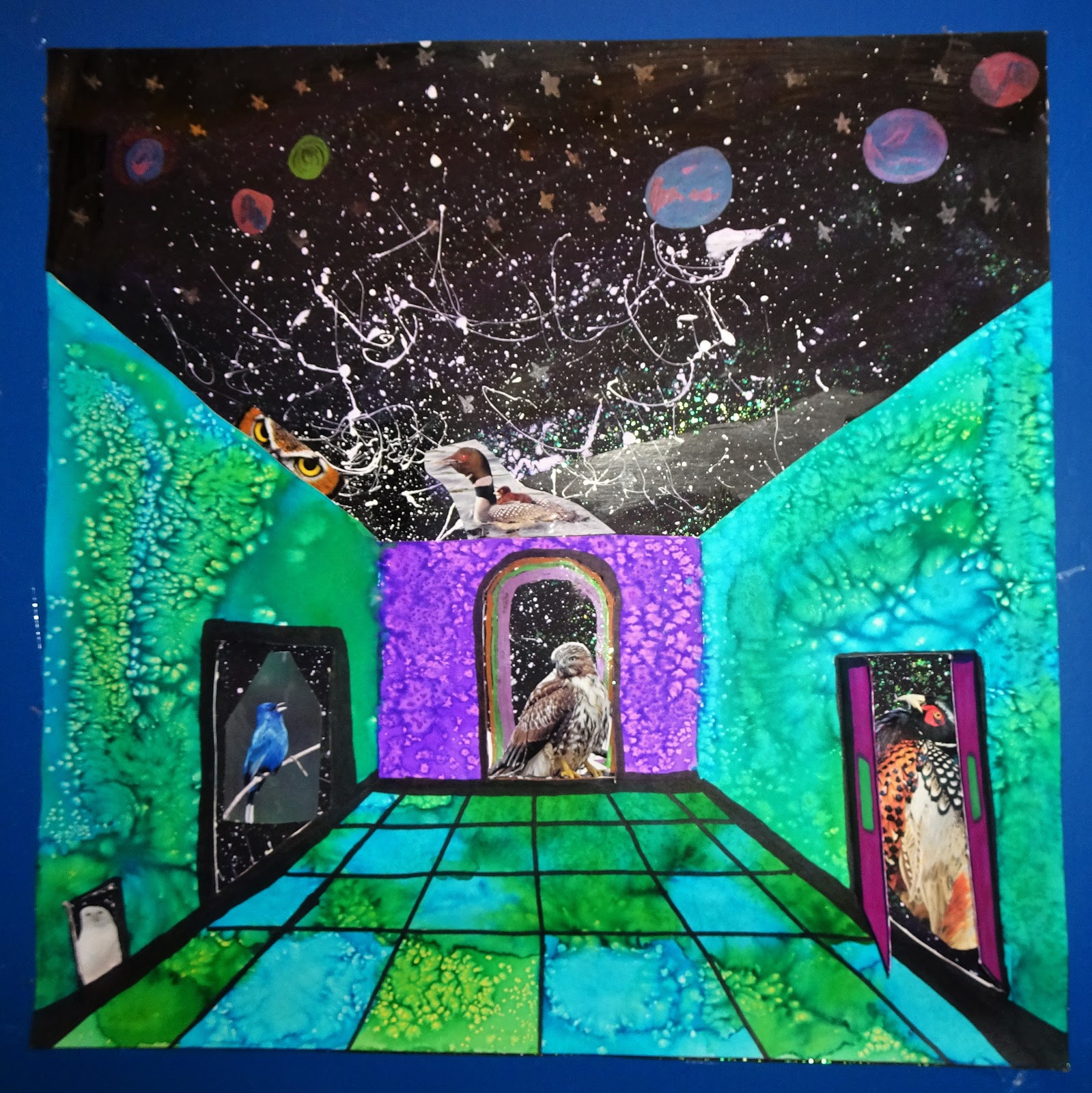 There's a Dragon in my Art Room: Surrealism in Space!