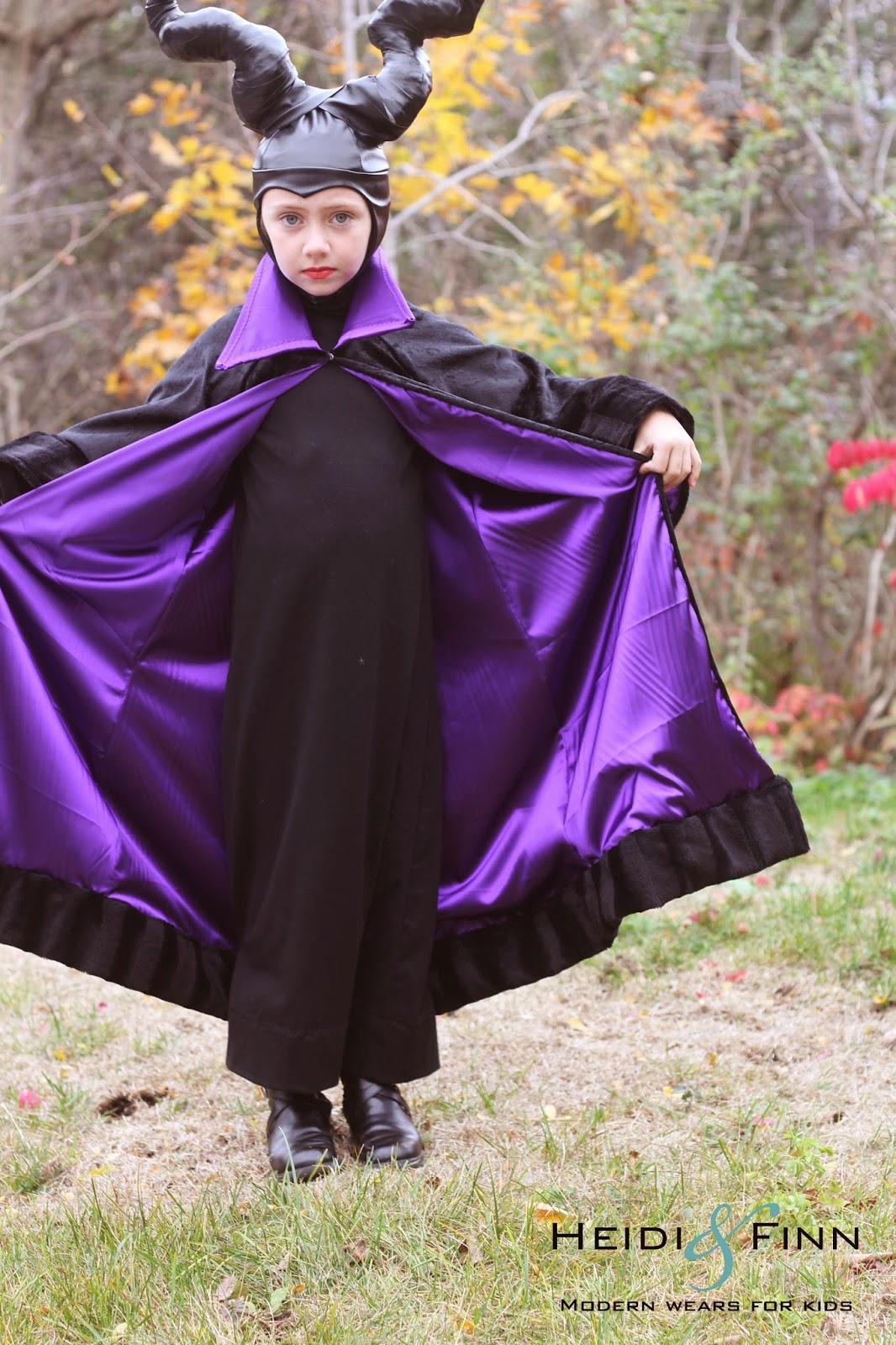 HeidiandFinn modern wears for kids: Maleficent Costume - and horn mini ...