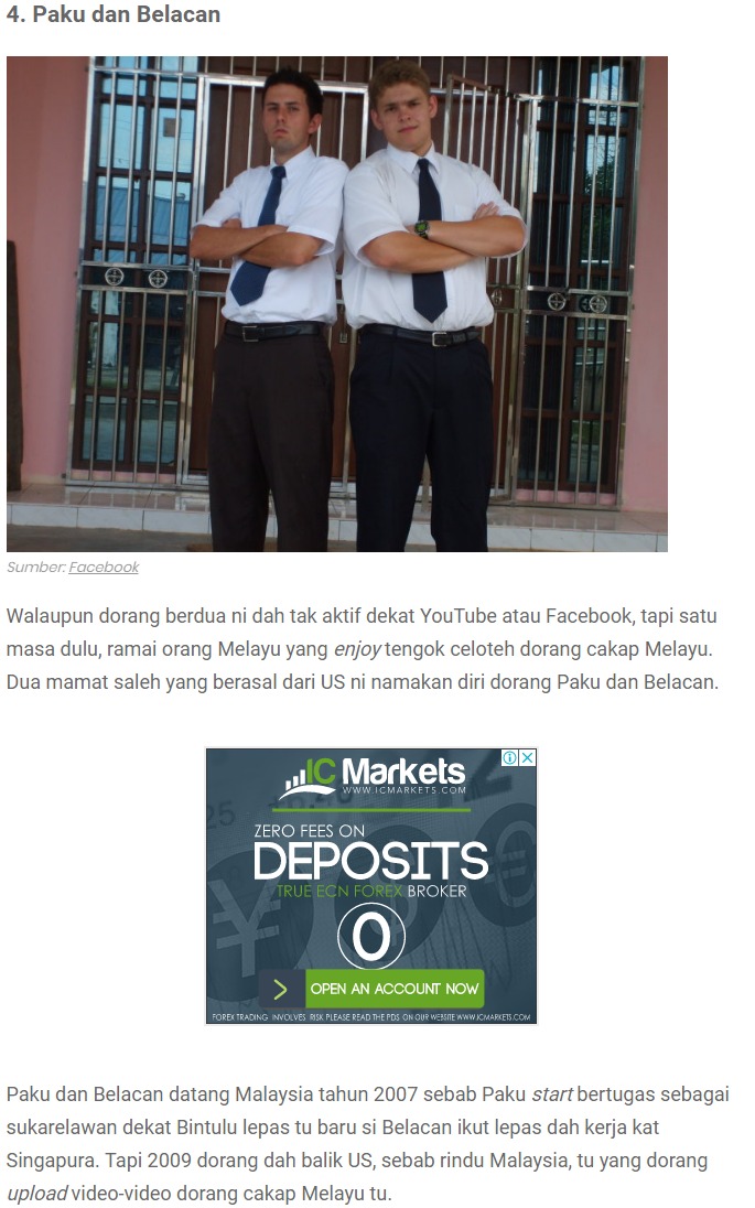 Masih Ingat Mat Dan? Ini Dia 6 Mat Saleh Lain yang Boleh Cakap Melayu ...