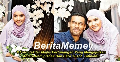 9 Foto Sekitar Majlis Pertunangan Yang Mengejutkan Antara Remy Ishak ...