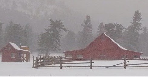 Z.: Caribou Ranch in January.