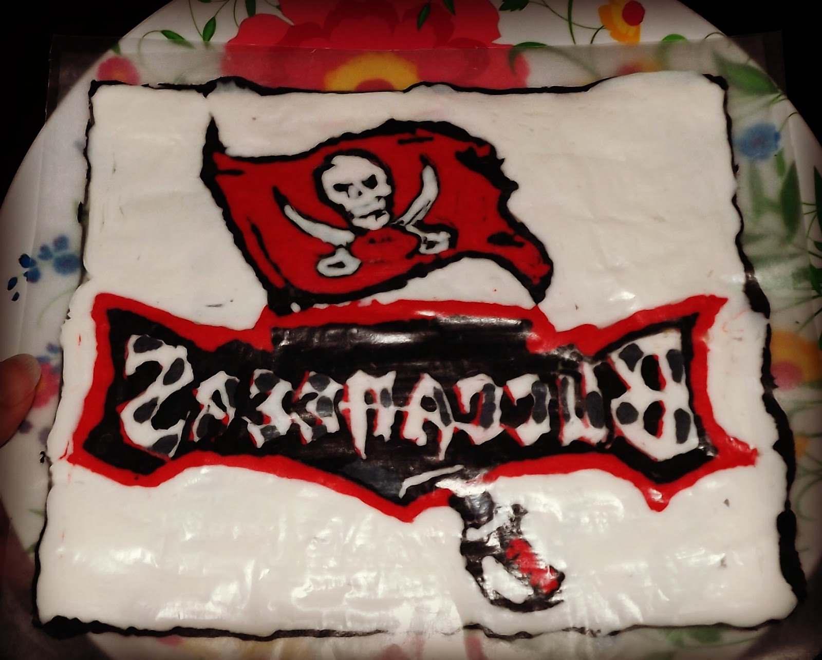 Mandy's cakes: Buccaneers Birthday cake