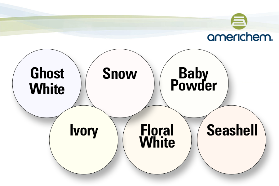 Inspired Color. Defined Performance.: Monthly Color Inspirations - White