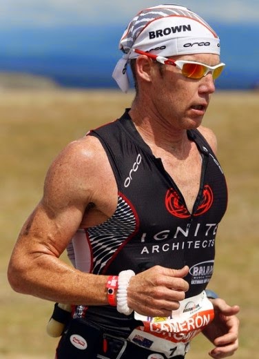 yo y mis circunstancias: Cameron Brown gana ironman con casi 42 años